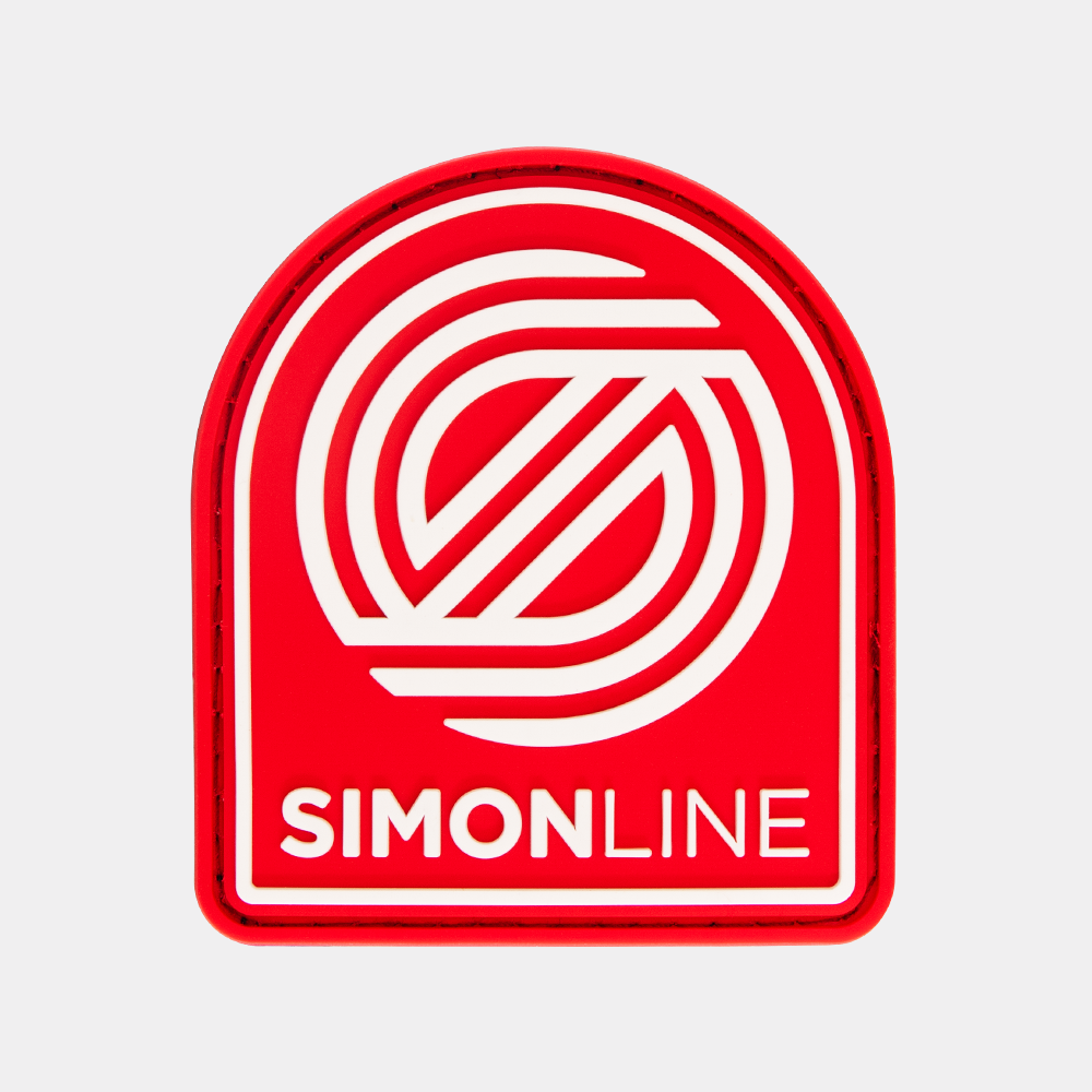 Simon Line Logo Patch – MVP Pro Shop